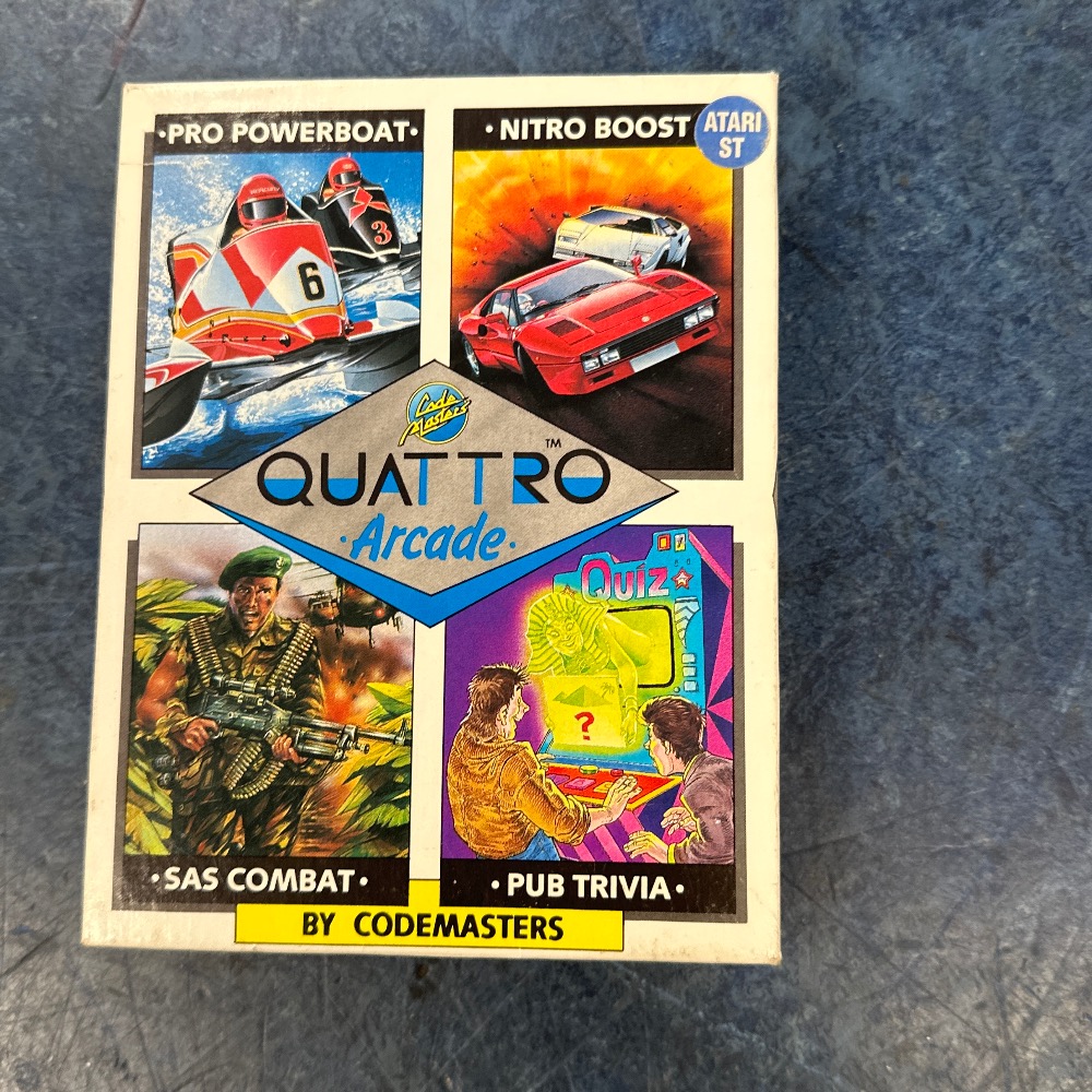 Pre-owned Atari atari game Quattro arcade - Own4Less